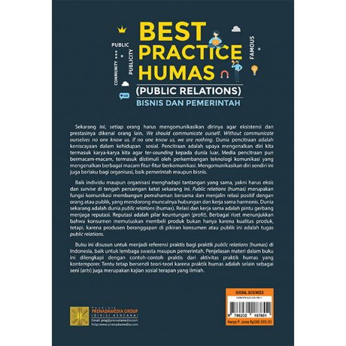 [Pre Order} BEST PRACTICE HUMAS (PUBLIC RELATIONS) BISNIS DAN ...